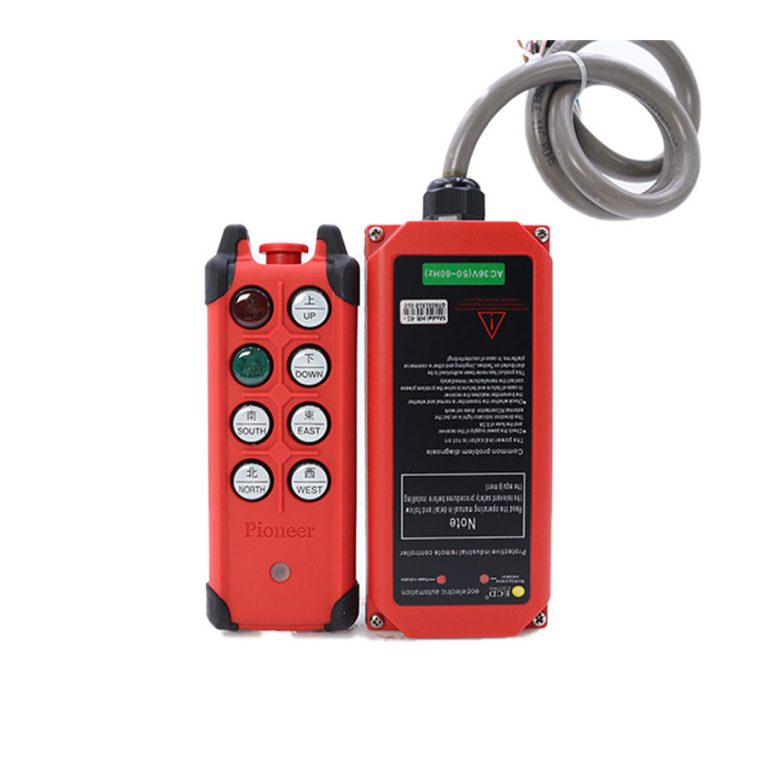 Push-button Industrial Radio Remote Control - Henan Nomi Industrial ...